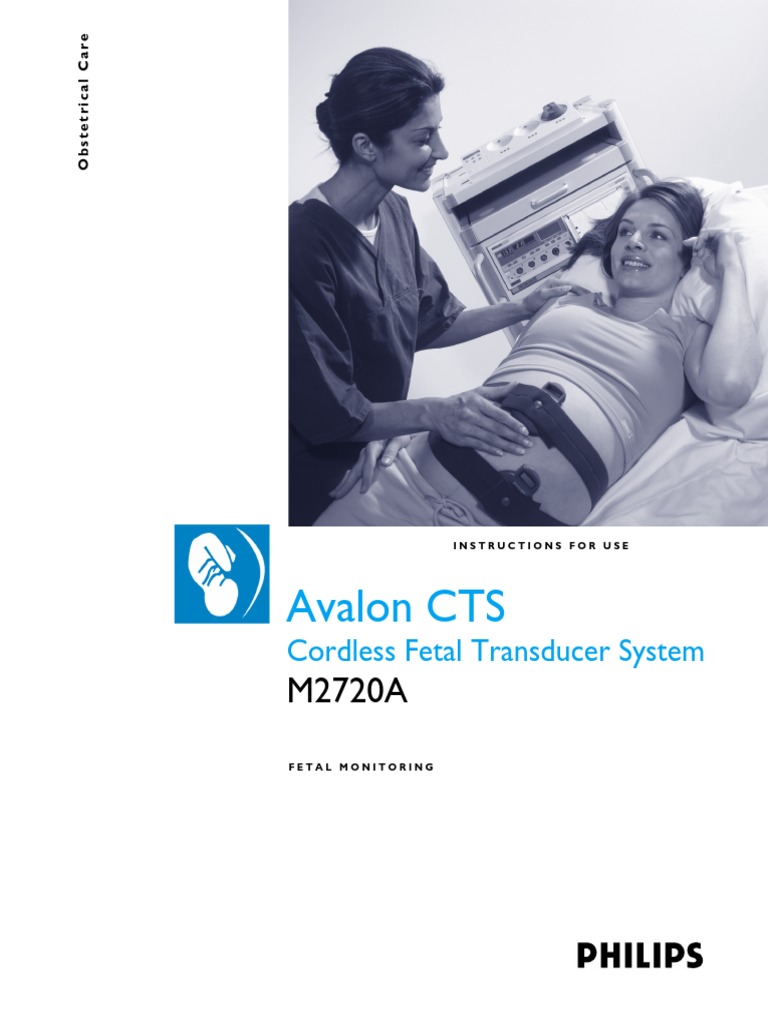 Philips Avalon CTS Cordless Fetal Transducer System - Use Manual | PDF ...