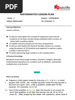 Grade 6 Term 1 Data Handling Lesson 1 2 | PDF | Lesson Plan | Data