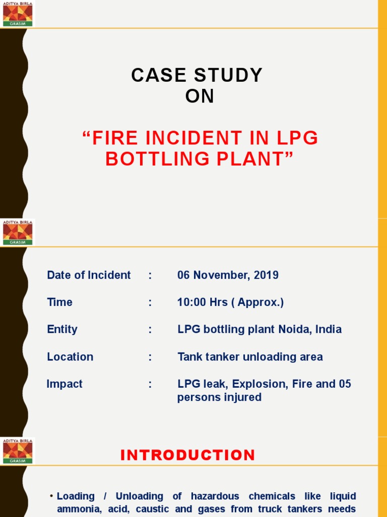 Safety Case Study | PDF | Liquefied Petroleum Gas | Oil Tanker