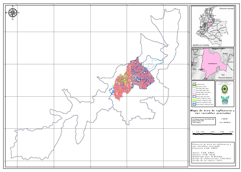 Mapa de Área de Influencia y Sus Variables Asociadas | PDF