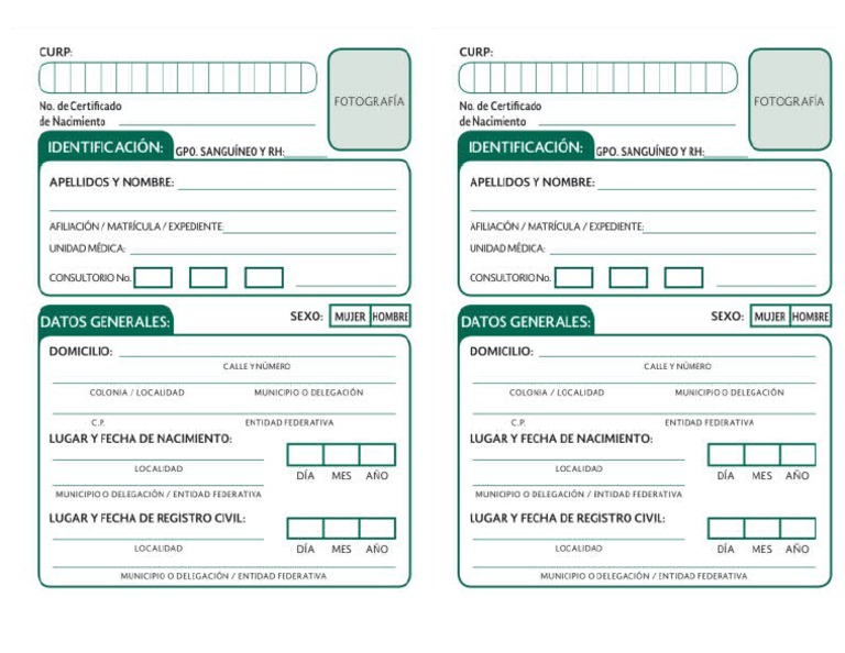 Cartilla de Vacunacion | PDF