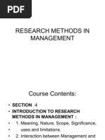 Research Methodology - Syllabus | PDF | Statistics | Scientific Method