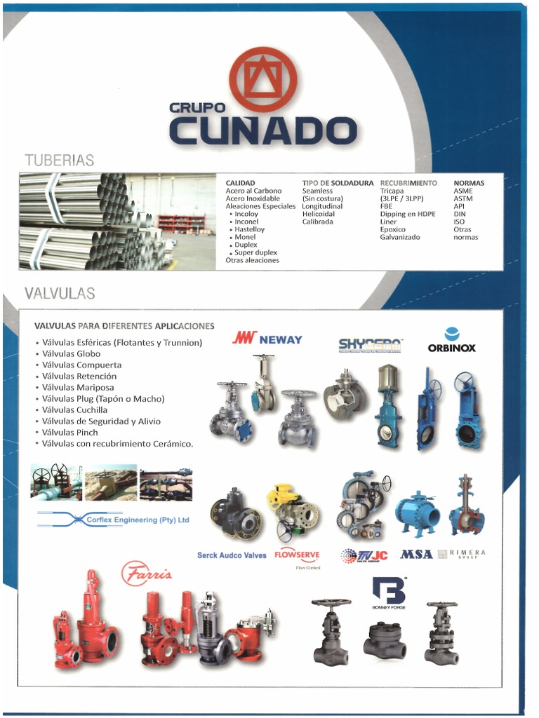 GRUPO CUÑADO Suministro y Servicios | PDF