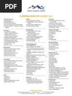 Checklist For PNP Sar Equipment 1 | PDF | Consumer Goods | Tools
