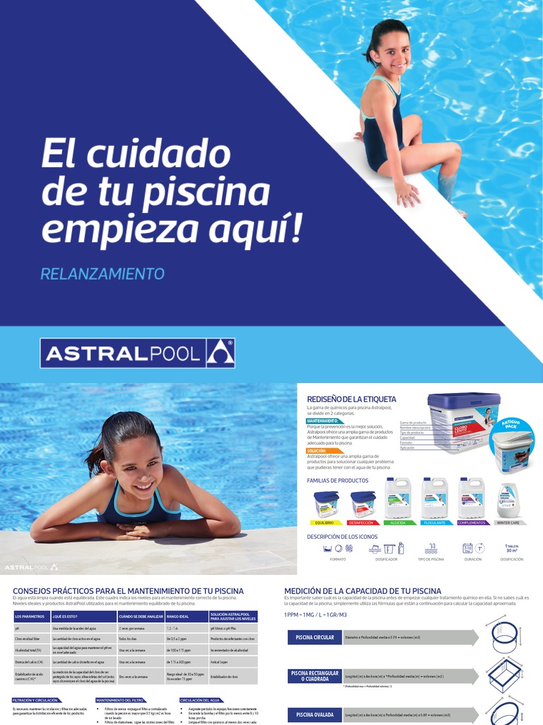 Manual Astralpool200963 | PDF | Piscina | Agua