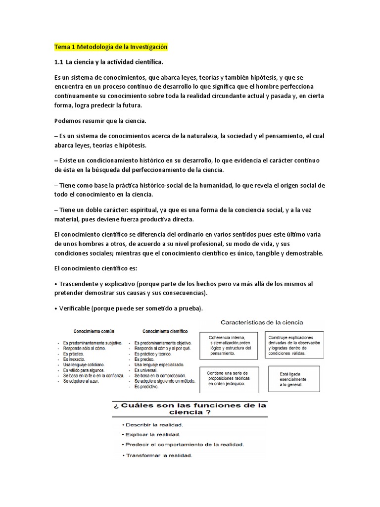 Informatica Todos Los Temas | PDF | Hipótesis | Método científico