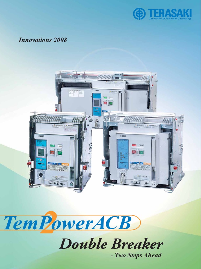 Terasaki TemPower2 ACB | PDF | Relay | Fuse (Electrical)