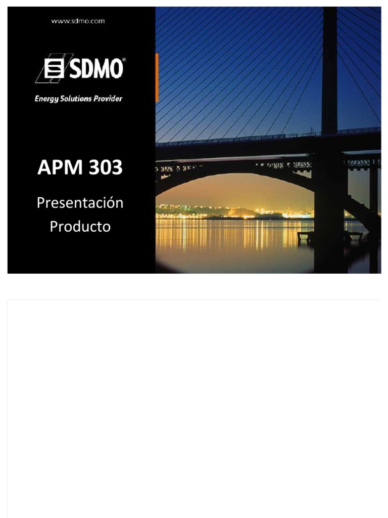 Qdoc - Tips - 1 Apm 303 Presentation Es | PDF | Ingenieria Eléctrica | Bienes manufacturados