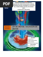 Ley de Archie | PDF | Resistividad Eléctrica y Conductividad | Roca ...