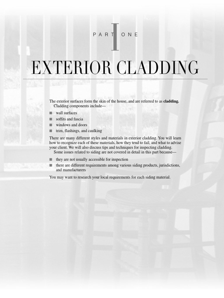 External Cladding | PDF | Framing (Construction) | Wall