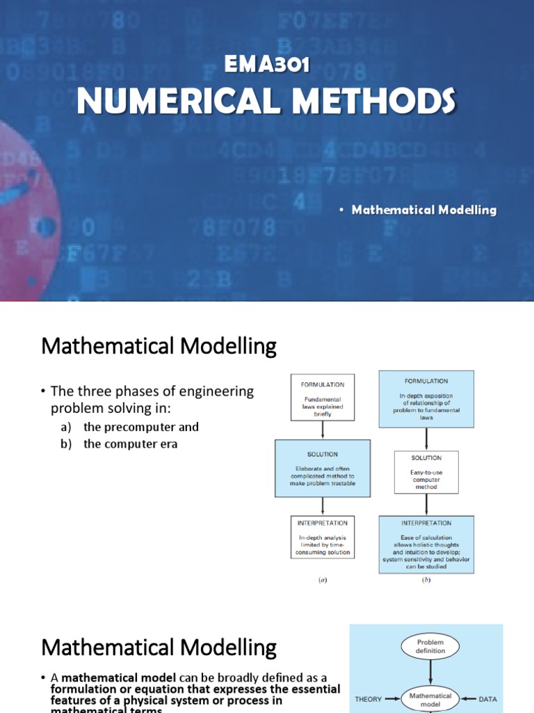 1 Mathematical Modelling Pdf Mathematical Model Mathematics