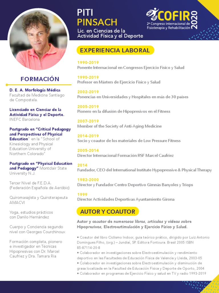 Piti Pinsarch | PDF | Aptitud física | Ciencias de la Salud