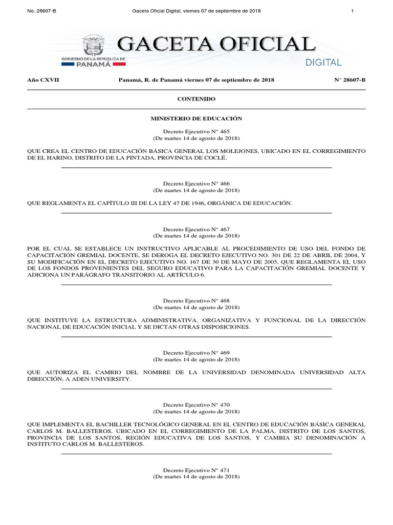 Decreto Meduca | PDF