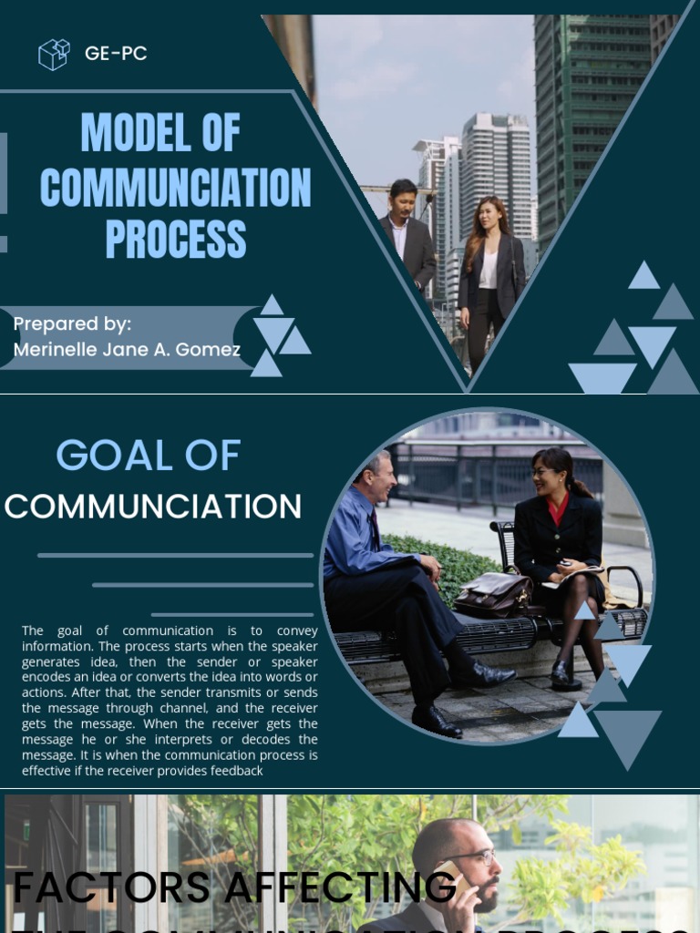 Models of Communication | PDF | Communication | Cognition