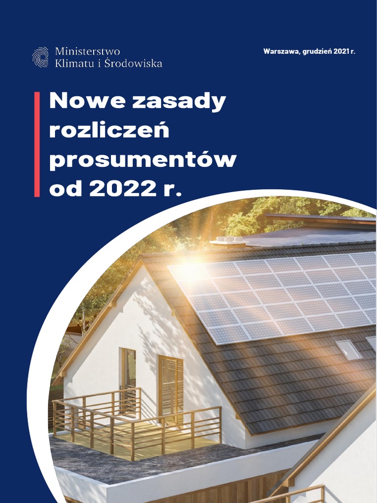 Nowe Zasady Rozliczeń Prosumentów - Informator | PDF