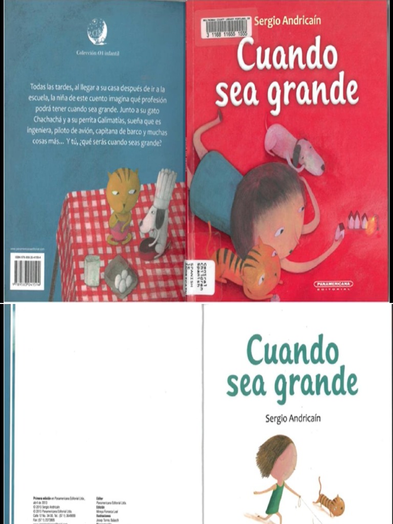 Cuento CUANDO SEAS GRANDE | PDF