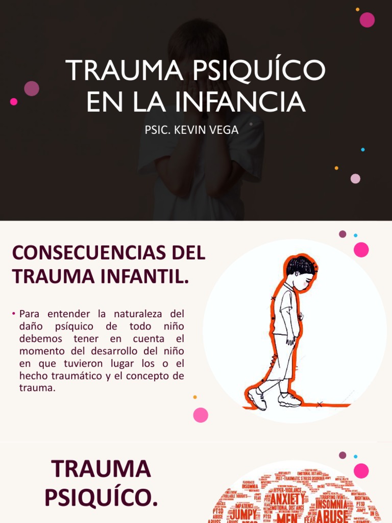 Consecuencias del Trauma Infantil | PDF | Trauma psicólogico | Estrés ...