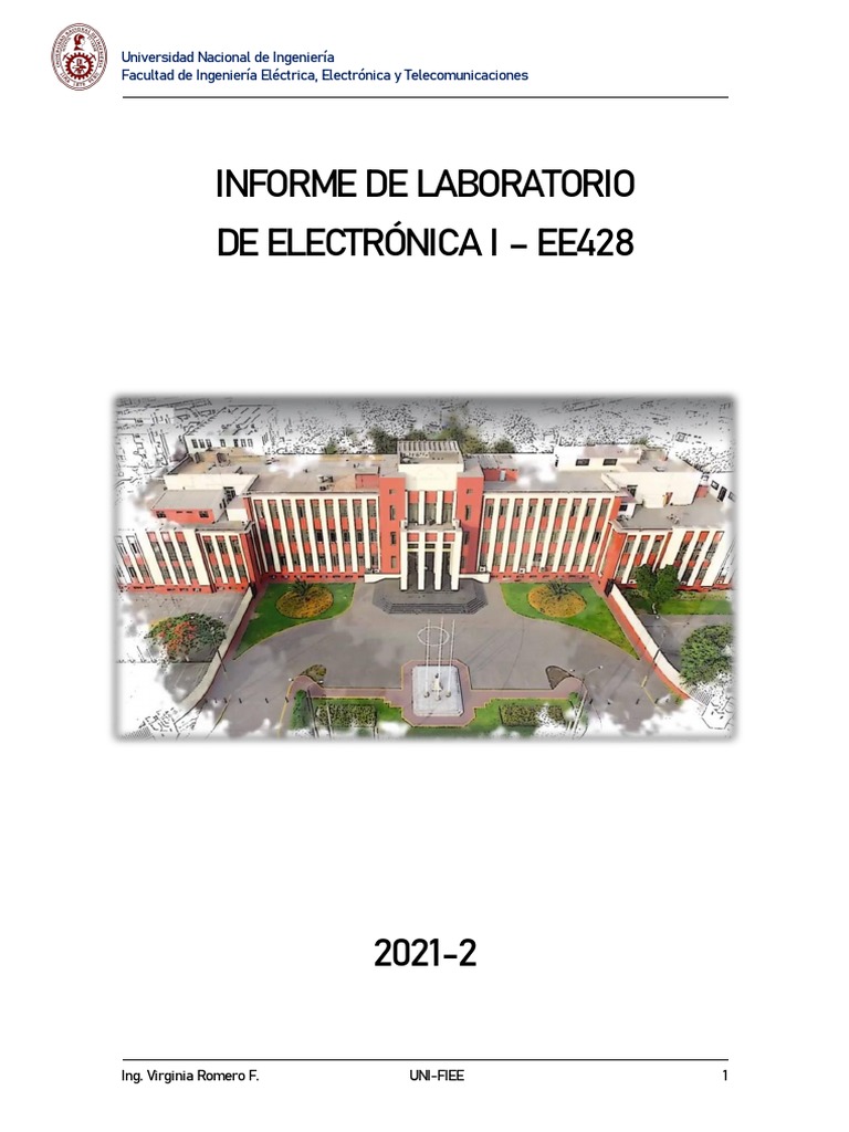 Informe Final 1 | PDF | Rectificador | Diodo