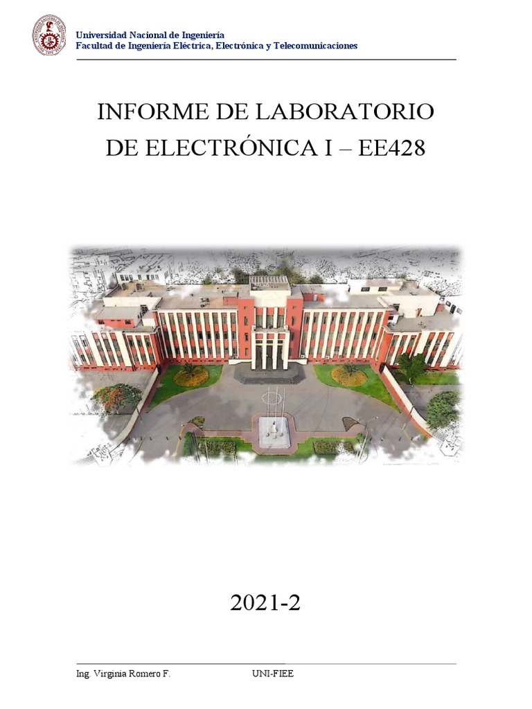 Informe Final 2 | PDF | Rectificador | Diodo