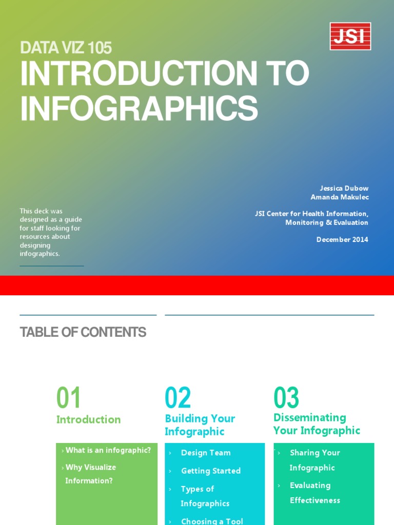 Introduction To Infographic - JSI | Download Free PDF | Infographics | Microsoft Excel