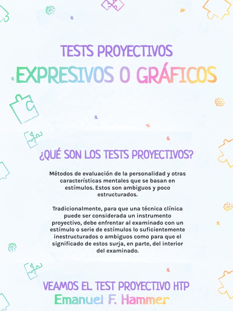 Test Proyectivos | PDF | Las emociones | Expresión facial