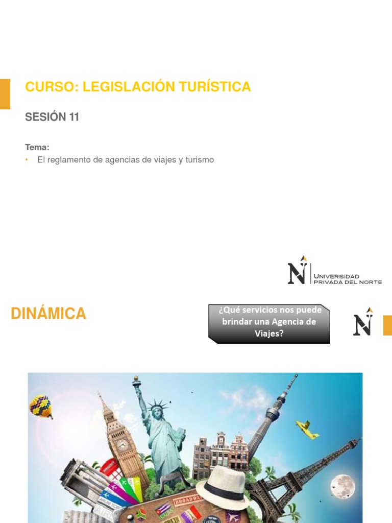 s11 El Reglamento de Agencias de Viajes y Turismo | PDF | Turismo ...