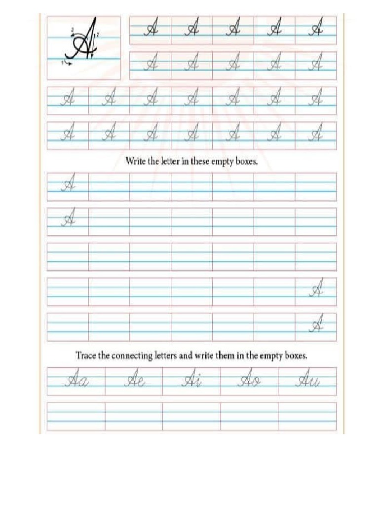 Las Vocales para Delinear | PDF