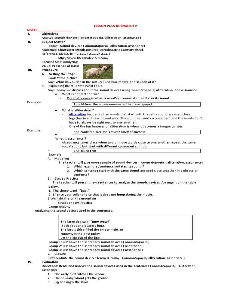 LP English Week 5 | Download Free PDF | English Language | Lesson Plan