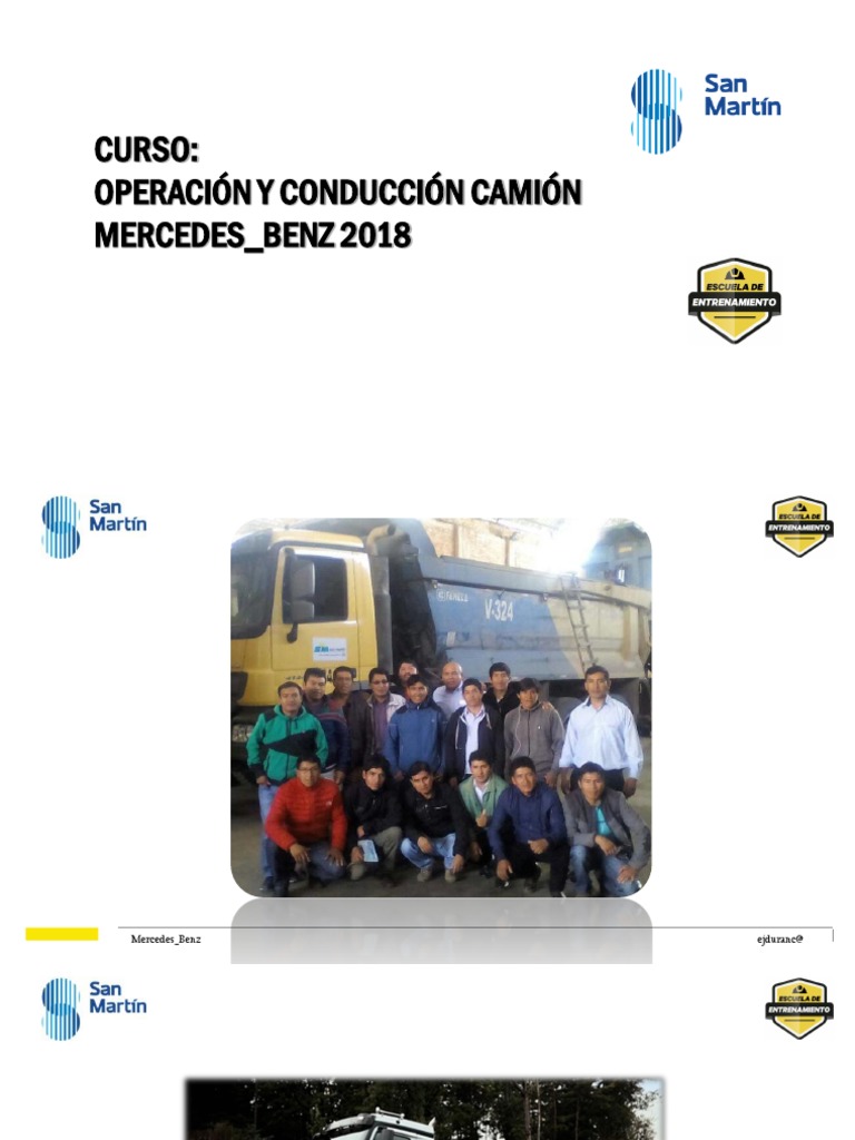01 Presentación MB SMCG S.A. 2018-A | PDF | Eje | Camión