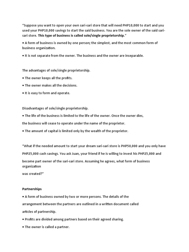 Lesson 4 Forms of Business Organizations | PDF | Corporations | Stocks