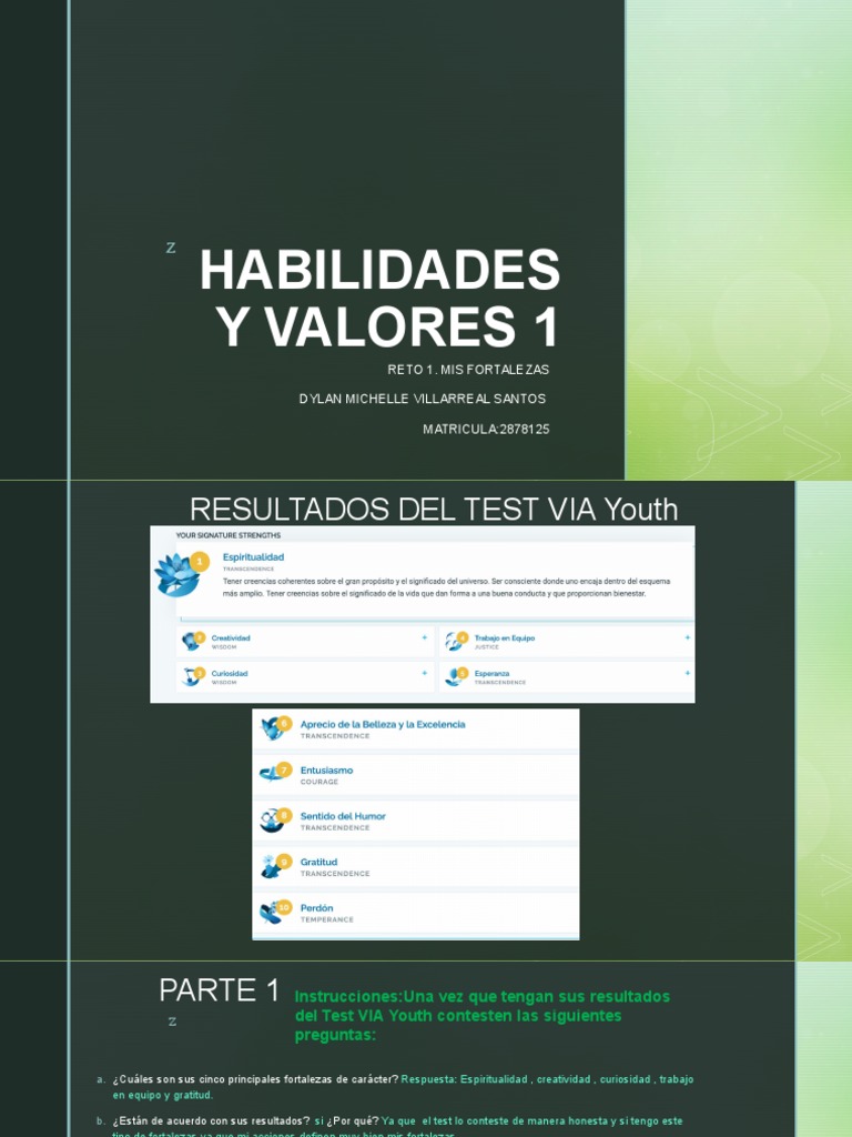 Reto 1 Mis Fortalezas | PDF | Creatividad