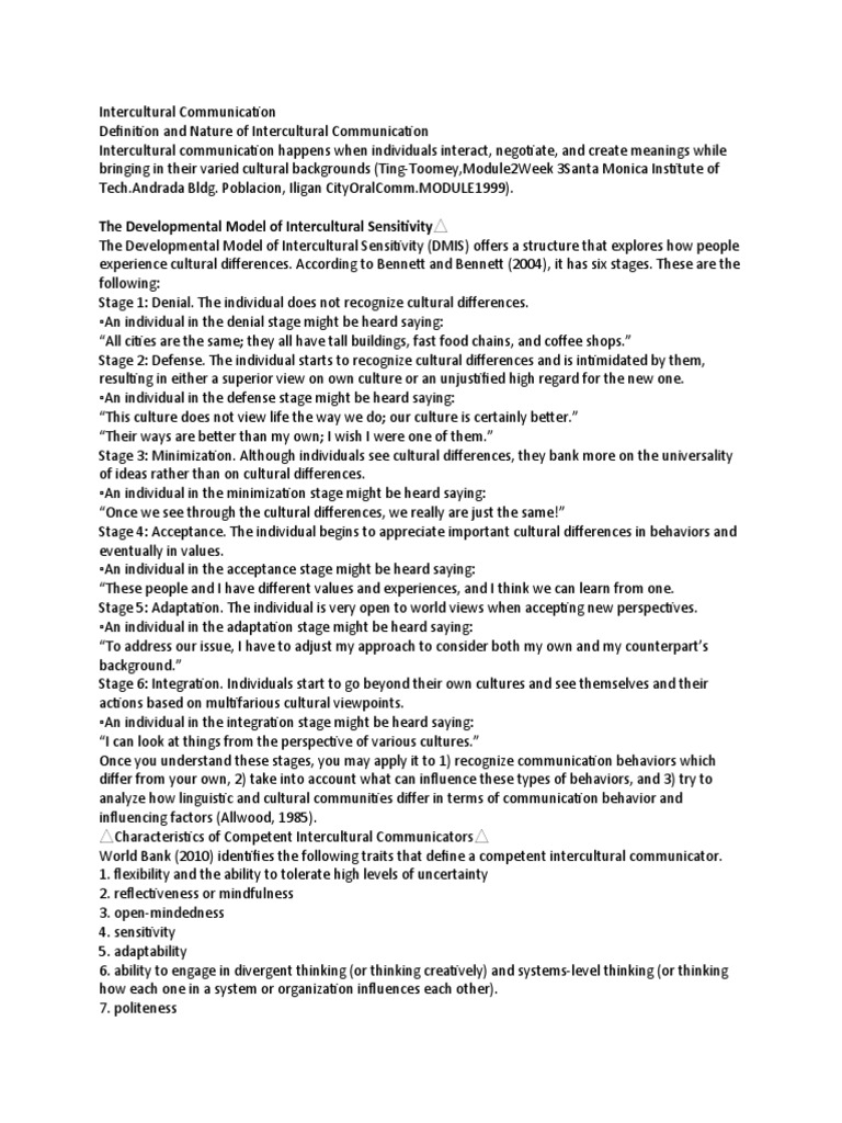Understanding Intercultural Communication | PDF | Communication | Cross ...