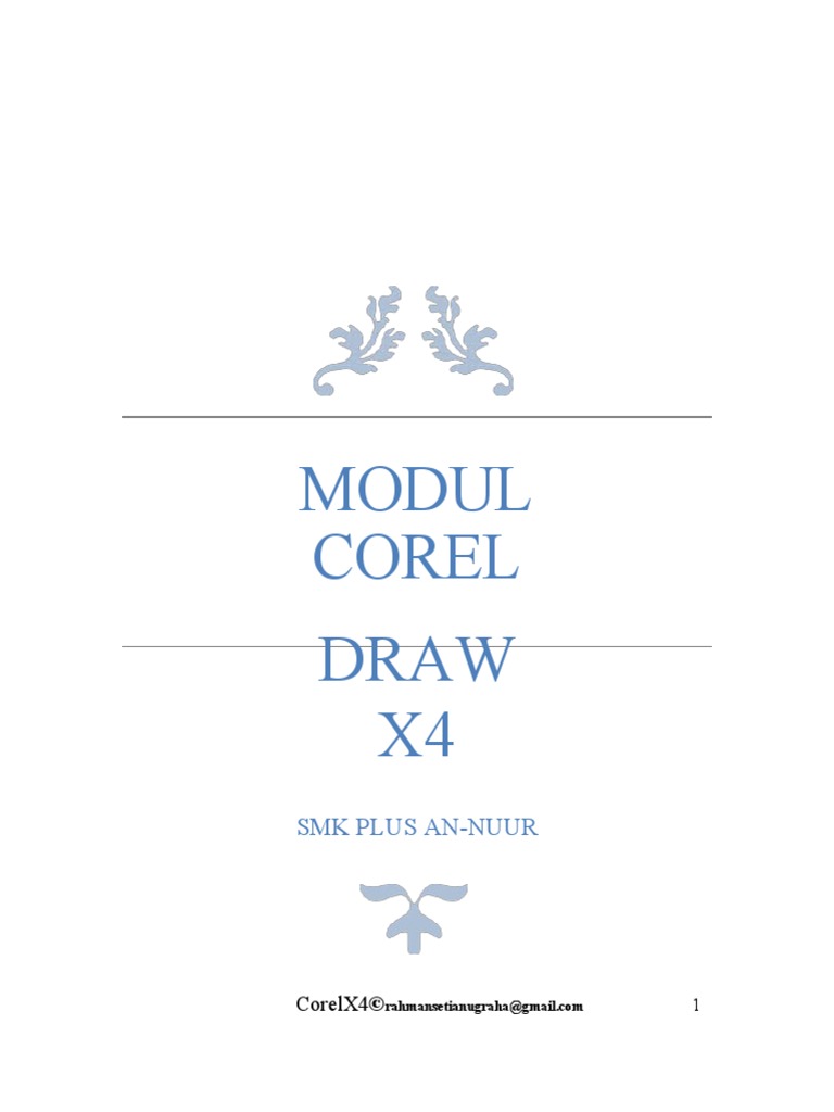 Modul Praktik Corel Draw | PDF