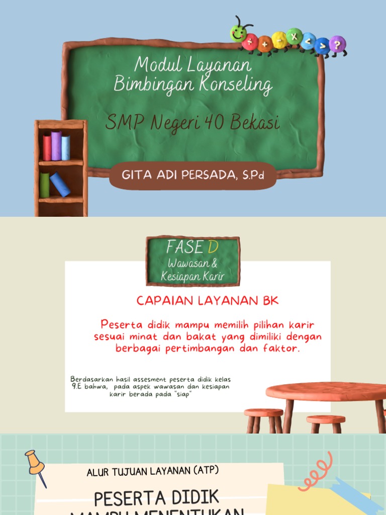 Modul Ajar BK SMP NEGERI 40 BEKASI | PDF