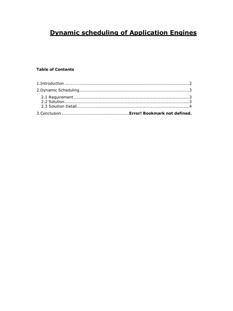 Dynamic Scheduling of App Engines | PDF | Application Software | Databases