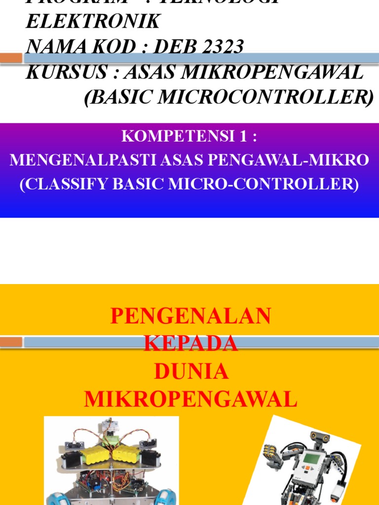 C1-Nota P&P PPT BM | PDF