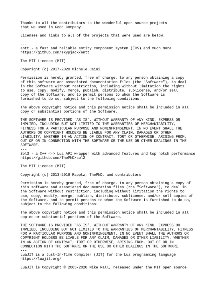 Licenses | PDF | Copyright | Legal Liability