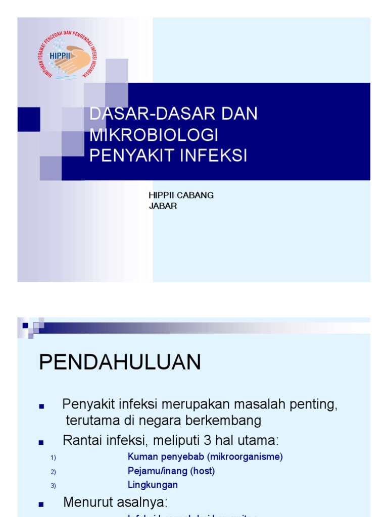 Dasar - Dasar Penyakit Infeksi | PDF