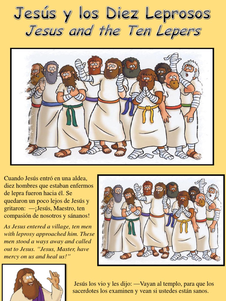 Jesús y Los Diez Leprosos - Jesus and The Ten Lepers | PDF