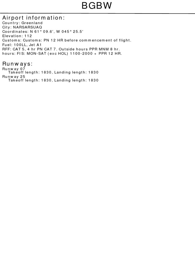 BGBW | PDF | Aviation Safety | Aerospace