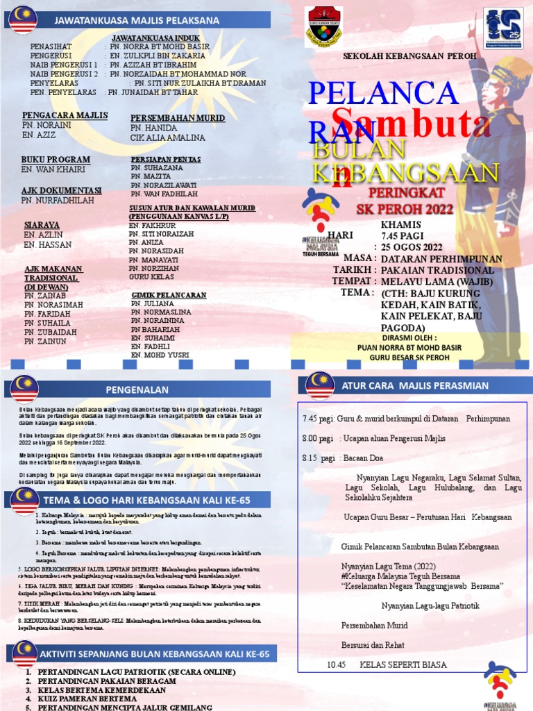 Aturcara Merdeka 2022 | PDF