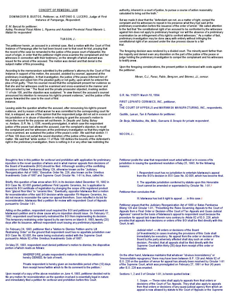 Civ Pro Cases 2022 | PDF | Appellate Court | Appeal