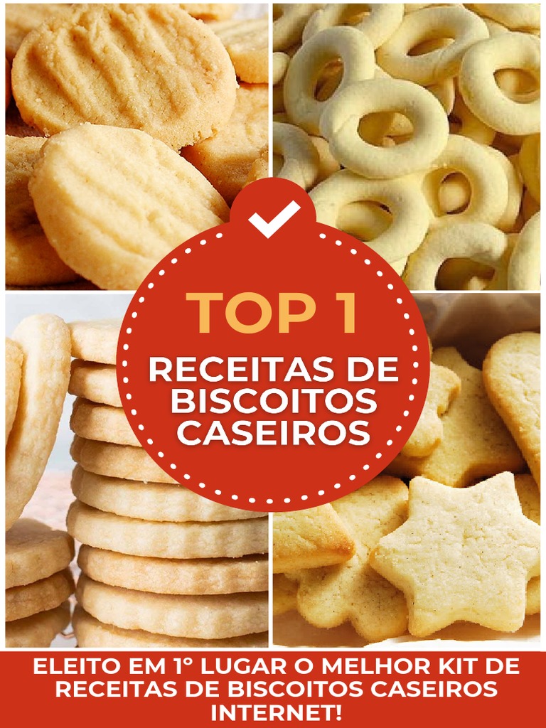 Apostila de Biscoitos Caseiros | PDF | Chocolate | Massa