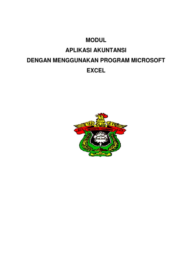 Modul Aplikasi Akuntansi Excel | PDF