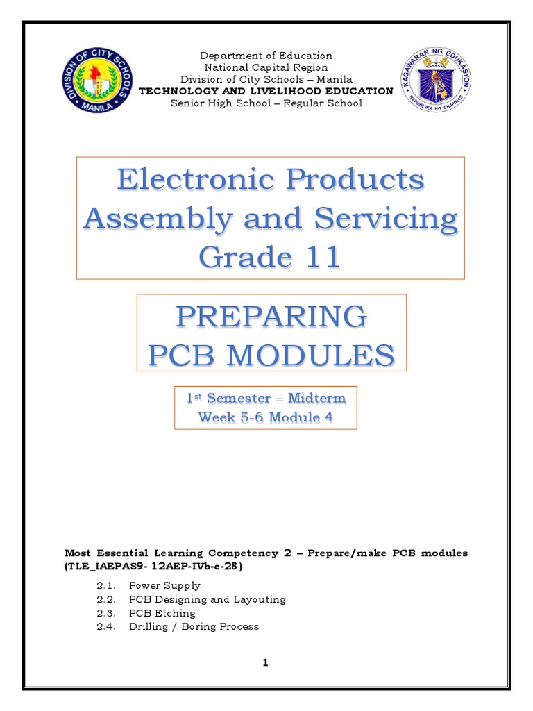 EPAS 11 - Q1 - W5-W6 - Mod4 | PDF | Rectifier | Power Supply