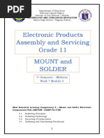 K To 12 Electronics Learning Module | PDF | Resistor | Electric Current