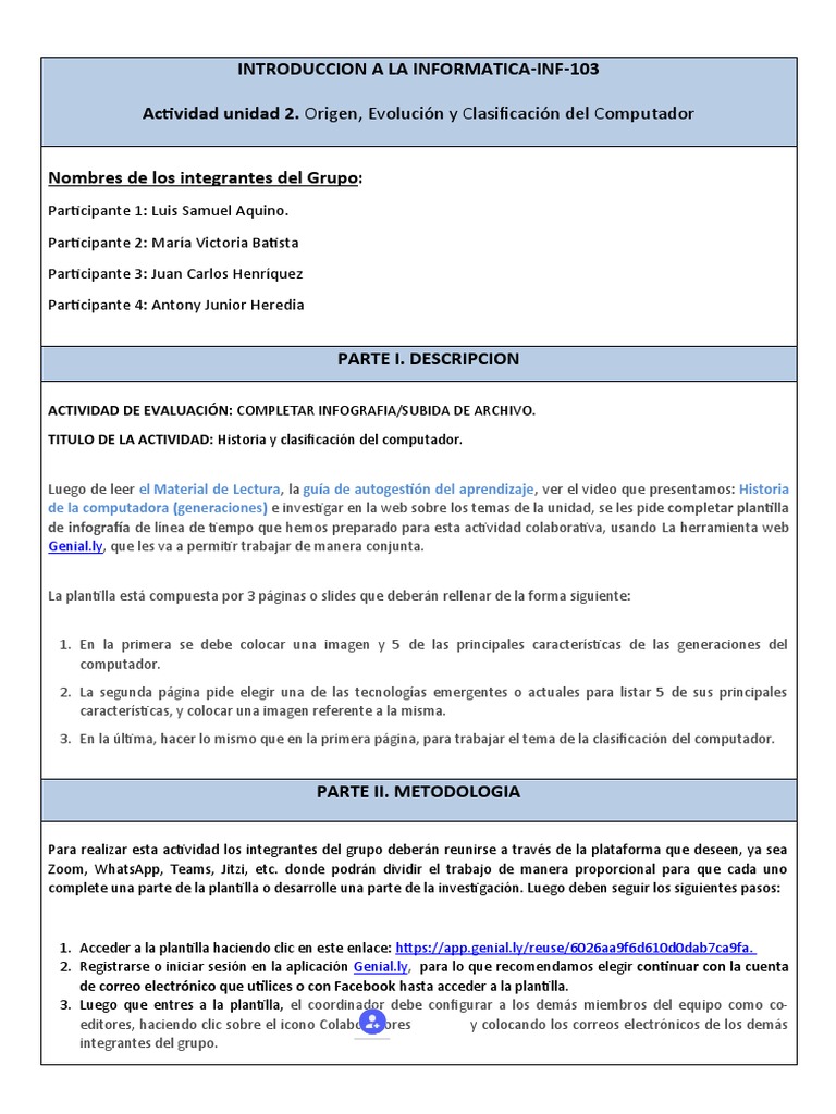 Formulario Informatica Avanzada | PDF | ciberespacio | Software