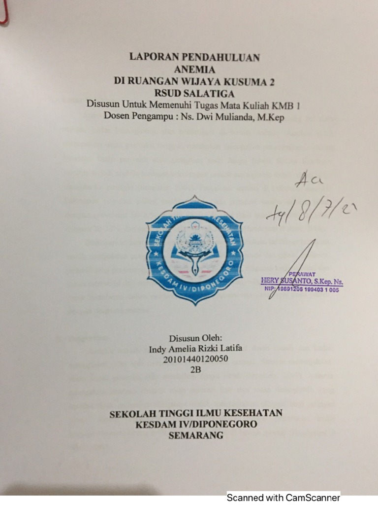 LP Anemia KMB 1 | PDF