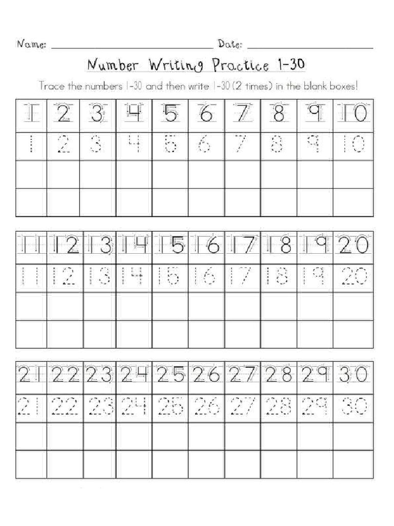 Asas menulis nombor 2 | PDF