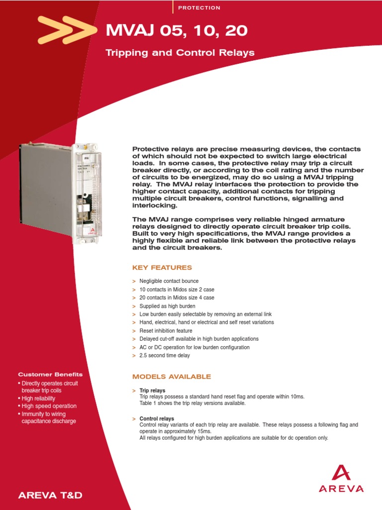 Mvaj05-20 en 1754 | PDF | Relay | Electrical Components